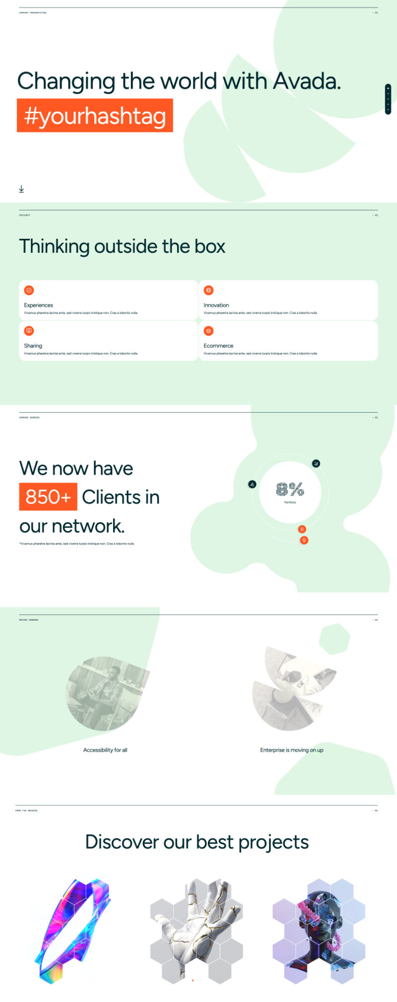 Avada Studio – Amazing prebuilt content for Avada.