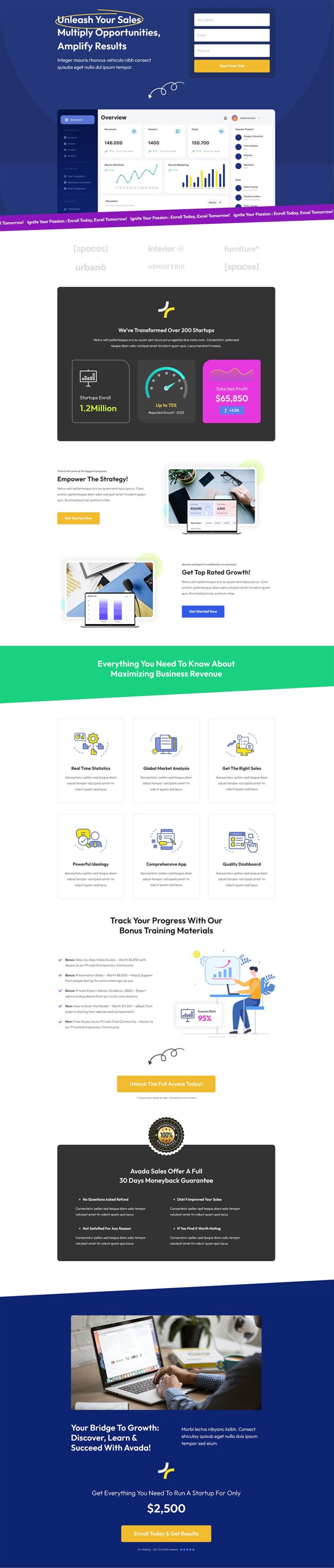 Avada Studio – Amazing prebuilt content for Avada.